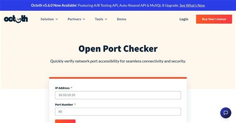 Open Port Checker Octeth