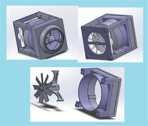 3d File 12v Odor Ventilation Project・3d Print Object To Download・cults