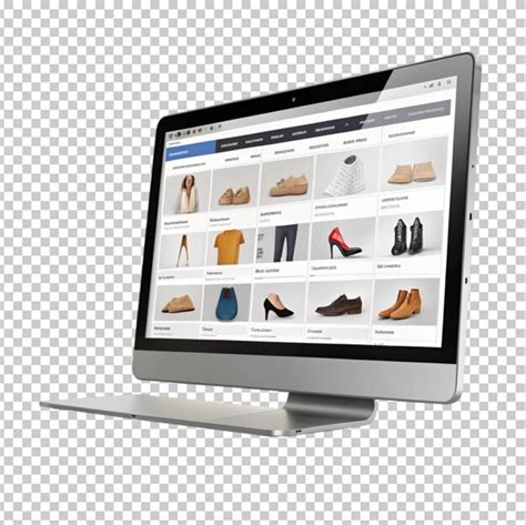 E Commerce Web Interface Design Premium Ai Generated Psd