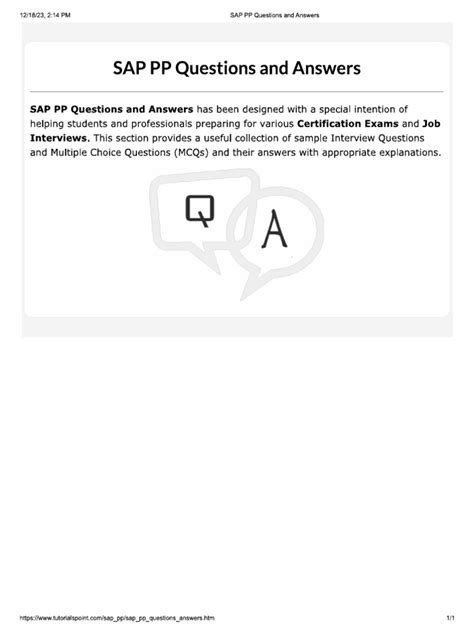 28 Sap Pp Questions And Answers Pdf
