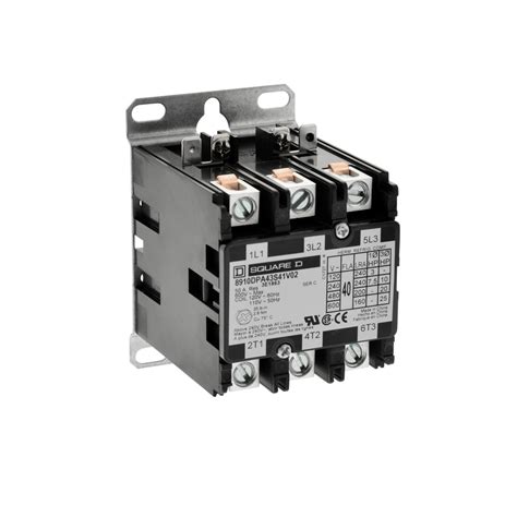 Contactor Definite Purpose 40a 2 Pole 25 Hp At 575 Vac 3 Phase