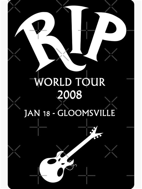 Ruby Gloom RIP World Tour Sticker By Jessykosis Redbubble