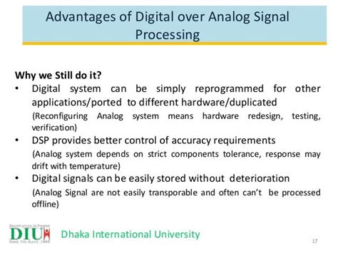 Introduction To Digital Signal Processing Dsp