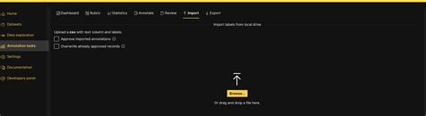 Import An Annotated Dataset H2o Label Genie