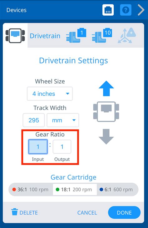 Configuring A 2 Motor Drivetrain No Gyro In Vexcode V5 Vex Library