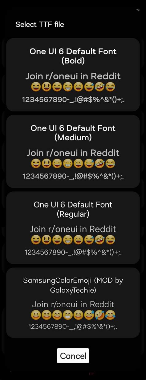 Samsung Font