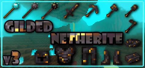 Gilded Netherite Equipment‎‎‎ Addon For Minecraft