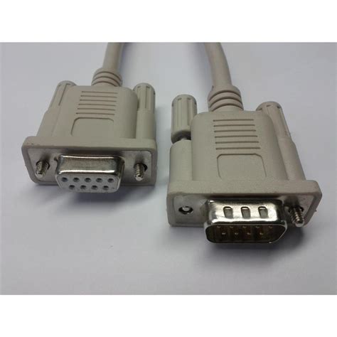 Amazon Com RS232 SERIAL CABLE DB9F DB9M Electronics