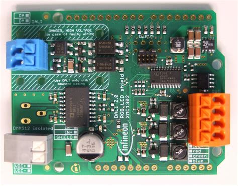 github infineon rgb led lighting shield