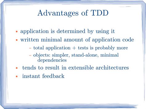 Test Driven Development In Python Ppt