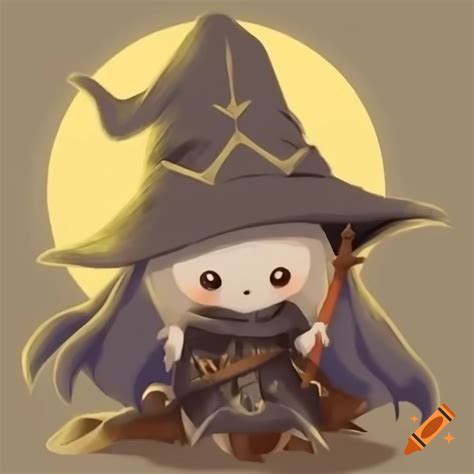 Kawaii Depiction Of Ranni From Elden Ring Looking Happy On Craiyon