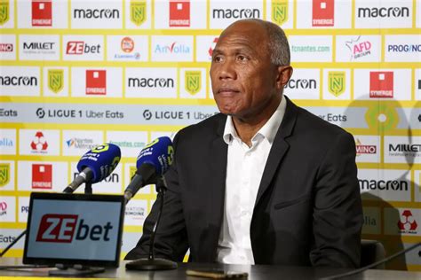 Fc Nantes Antoine Kombouaré évoque Les Absences De Lafont Et De
