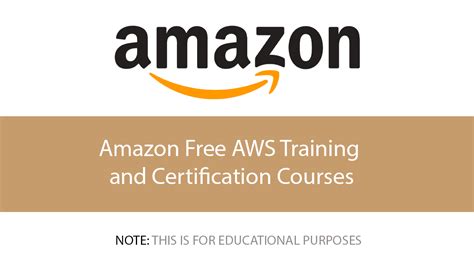 Amazon Free Aws Training And Certification Courses Jobcare