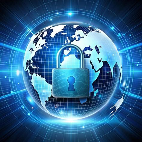 Global Data Security Protecting Personal And Cyber Data Premium Ai Generated Image