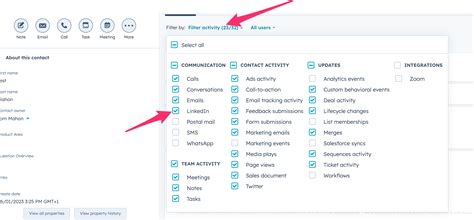 solved hubspot community re logged linked in messages to show in