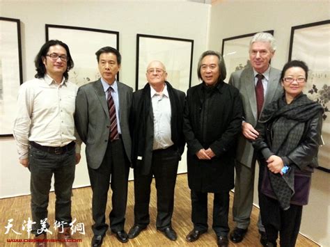 高清图：天津著名画家霍春阳精品展亮相巴黎卢浮宫书画高清天津美术网