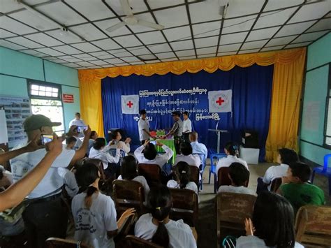 မြန်အောင်မြို့နယ် ပြန်ကြားရေးနှင့်ပြည်သူ့ဆက်ဆံရေးဦးစီးဌာနနှင့် မြို့နယ်ကြက်ခြေနီ အသင်းခွဲတို့