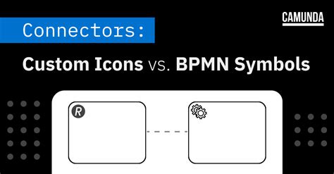 Connectors Custom Icons Vs Bpmn Symbols Camunda