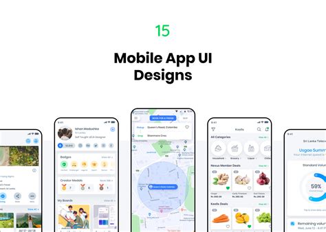 Mobile App UI Design Showcase 2019 Behance