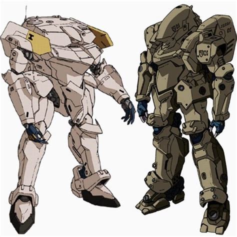 Armor Core Art Gasaraki Anime Battletech Mecha Japanese Robot