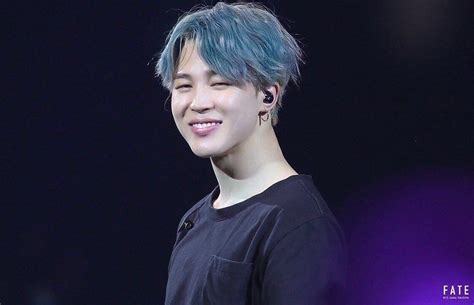 Jimin Desktop Wallpaper Hd 1080p Laptop Blue Hair Bts Jimin Dimple