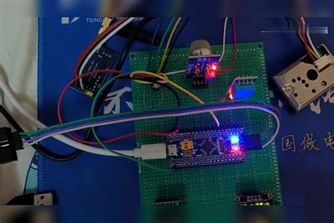 基于stm32和lora模块的空气质量监控系统 lora 监控 stm