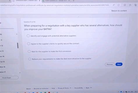 Learning Paths Negotiation Professional StudyX