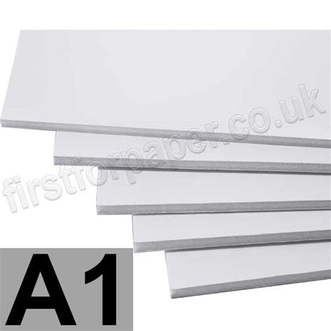 A1 White 5mm Foam Board First For Paper