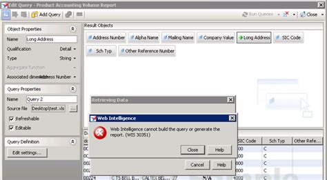 Linking Unv With Excel Data In Webi Rich Client Af Sap Community