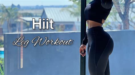 Hiit 20min Leg Workout Youtube