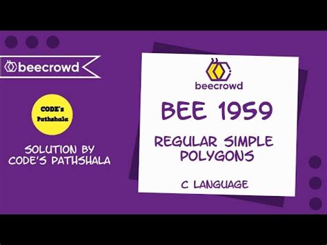 Beecrowd URI Problem Simple Regular Polygon Solution C Language YouTube
