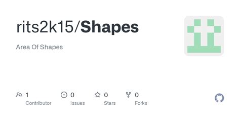 GitHub Rits K Shapes Area Of Shapes