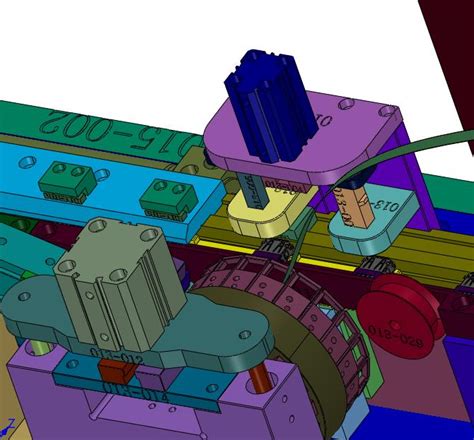 骨架usb排针排母插针装配机 Step 模型图纸下载 懒石网