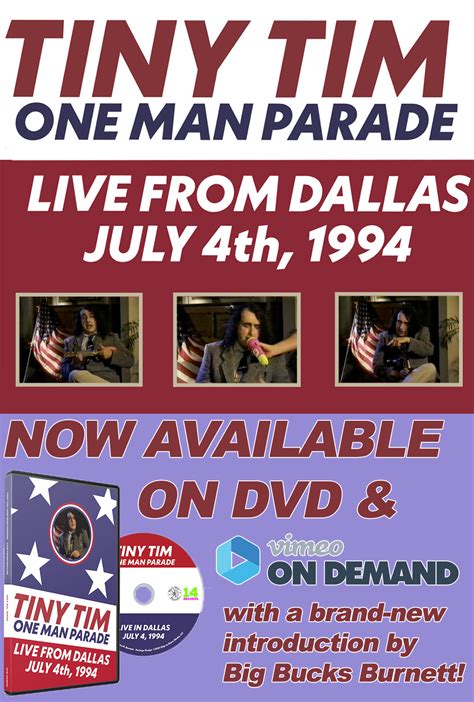 Tiny Tim Happy 4th Of July From The Tiny Tim Team And Facebook