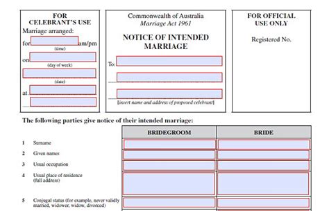Australia Same Sex Marriage Form Features Gender Option X Daily Mail Online