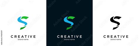 Letter S Logo Icon Design Template Elements Stock Vector Adobe Stock