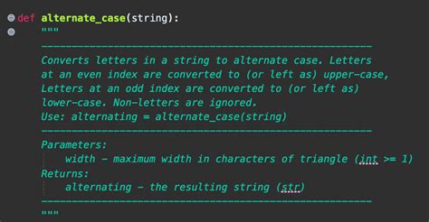 Solved Complete The Function Alternate Case In The