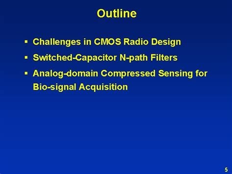 Cmos Switchedcapacitor Circuits For Biomedical And Rf Applications