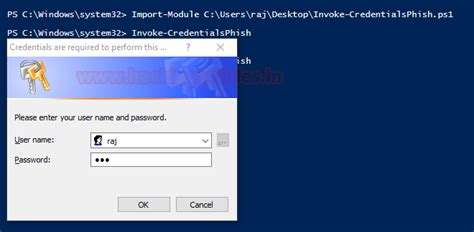 Credential Dumping Phishing Windows Credentials Hacking Articles