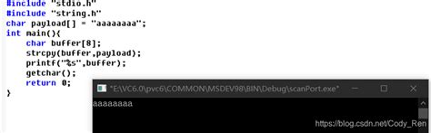 【缓冲区溢出】栈溢出原理 简单shellcode编写栈溢出shellcode Csdn博客