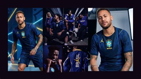 Brazil 2026 World Cup Away Kit Neymar And Vini Jr Reveal