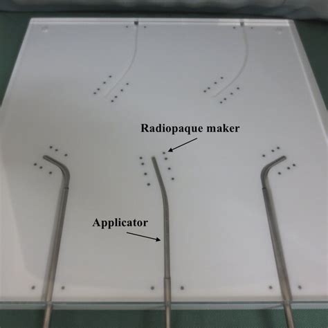Hdr‐bt Qa Phantom For Source Position Verification With Oncentra® Download Scientific Diagram