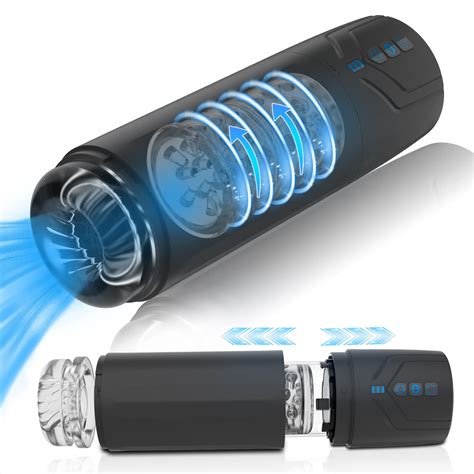 Buy 2 In 1 Automatic Male Masturbator Penis Pump Removable Male Masturbators With 7 Rotation And 7