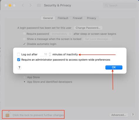 Automatically Log Out After A Period Of Inactivity On Mac