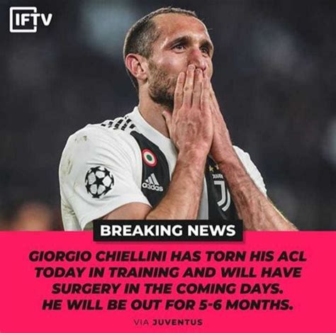 키엘리니 우측 무릎 전방 십자인대 부상으로 6개월 가량 아웃 인스티즈 Instiz 이슈 카테고리