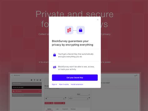Blocksurvey 20 Secure Forms And Surveys Powered By Stacks Blockchain Startup Stack