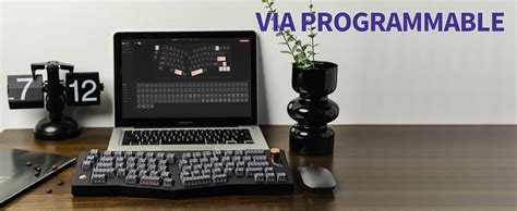 Epomaker Cidoo Abm066 Alice Layout Via Programmable Barebones Kit With Tft Lcd Screen And Rotary