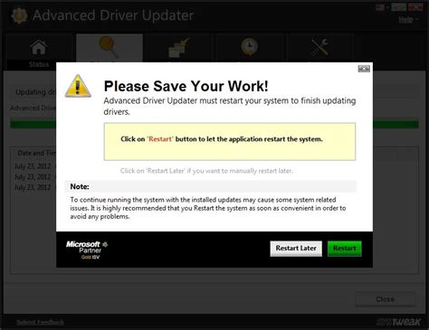 Advanced Driver Updater Ndir Pc S R C G Ncelleme Program Tamindir