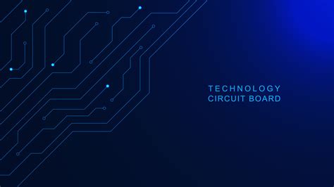 Digital Technology Circuit Board Concept Backdrop Scifi Pcb Trace Data