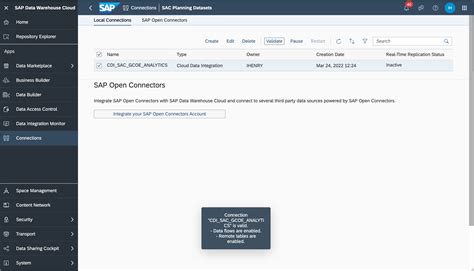 Using The Sac Data Export Api With Datasphere And Sap Community